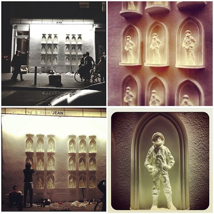 Инсталляция для Rag + Bone от барабанщика the Strokes | BURO.