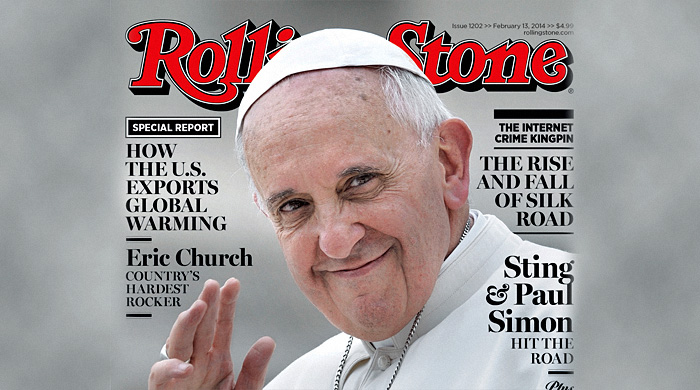 Первая обложка Папы Римского для Rolling Stone | BURO.
