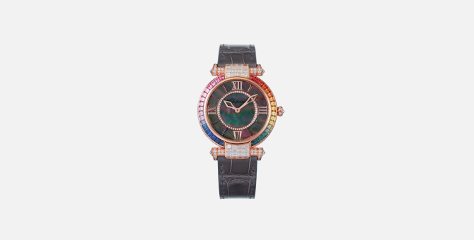 Chopard выпустил новые часы Imperiale Joaillerie Rainbow с ...
