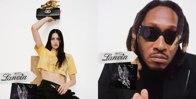 Future показал финальный дроп коллаборации с Lanvin | BURO.