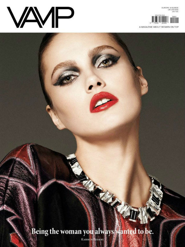 Низкий старт: шесть обложек первого номера Vamp | BURO.